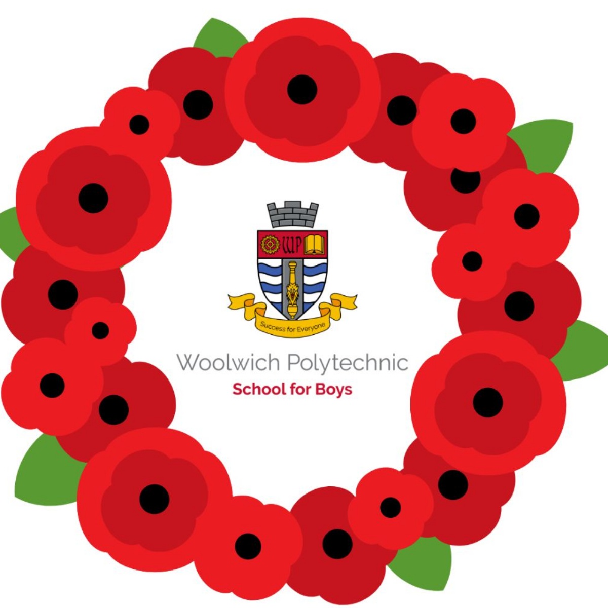 Woolwich Polytechnic School for Boys - Remembrance Day 2022 Library Display